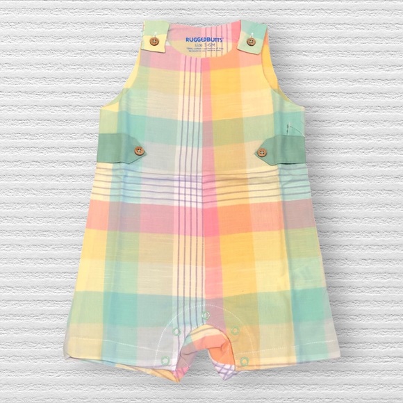 Ruffle Butts | Bottoms | Ruggedbutts Classic Plaid Jon Jon | Poshmark